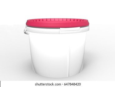 3d Plastic Paint Box Packaging Stock Illustration 647848420 | Shutterstock