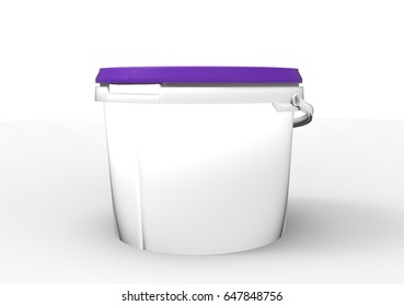 3d Plastic Paint Box Packaging Stock Illustration 647848756 | Shutterstock