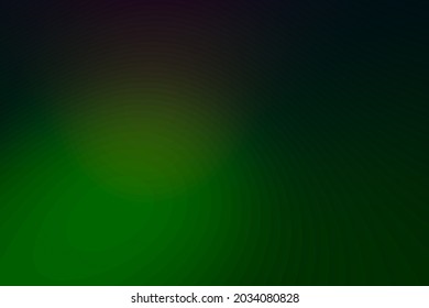 3d Posterization Effect Green Gradient Circles Stock Illustration ...