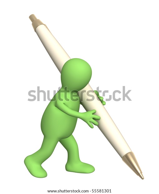 3d Puppet Pen Stock Illustration 55581301 | Shutterstock