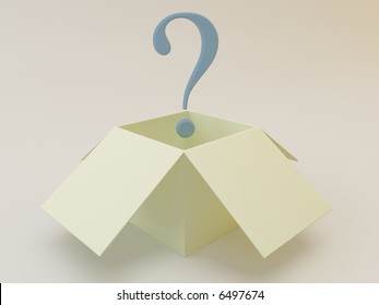 3d Question Mark Box Stock Illustration 6497674 | Shutterstock