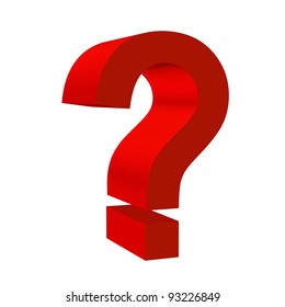 Question Mark Red Star Stock Illustration 25323586 | Shutterstock