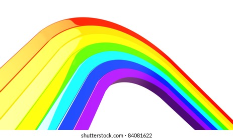 3d Rainbow Stock Illustration 84081622 | Shutterstock