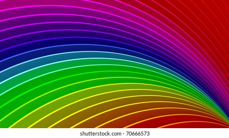 3d Rainbow Background Stock Illustration 70666573 | Shutterstock