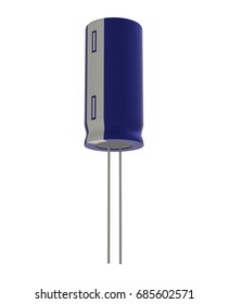 Blue Electronic Capacitor Stock Photo (Edit Now) 42477661