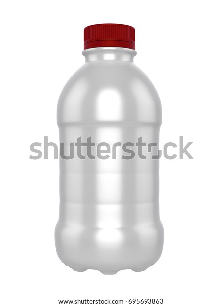 3d Realistic Render Template Plastic Bottle Stock Illustration ...