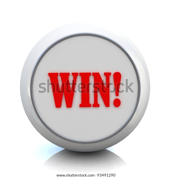3d Red Button Winner Stock Illustration 93491290 | Shutterstock