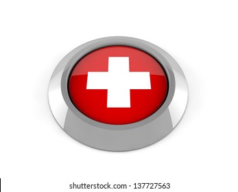 3d Red First Aid Button Stock Illustration 137727563 | Shutterstock