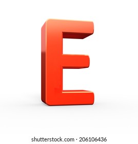 Red Letter E 3d Rendering Red Stock Illustration 708323932 | Shutterstock