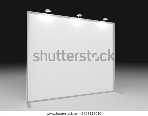 3d Render 2x3 Backdrop Light Realistic Stock Illustration 1628112010