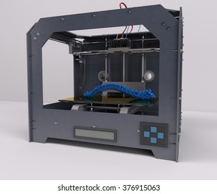 3d Render 3 Dimensional Printer Stock Illustration 397116856 | Shutterstock