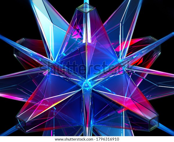 3d Render Abstract Art Background Part Stock Illustration 1796316910 ...
