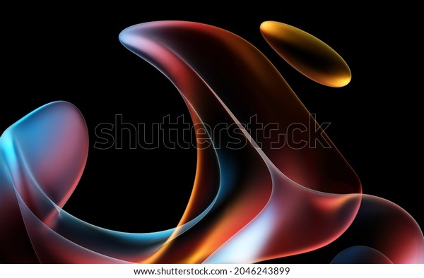 3d Render Abstract Art Part Surreal Stock Illustration 2046243899 ...