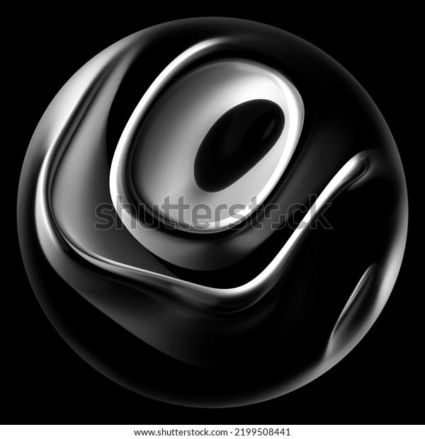 3d Render Abstract Art Surreal 3d Stock Illustration 2199508441 ...
