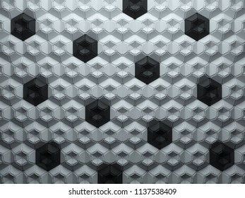 3d Render Abstract Background Made Repeatable Stock Illustration ...