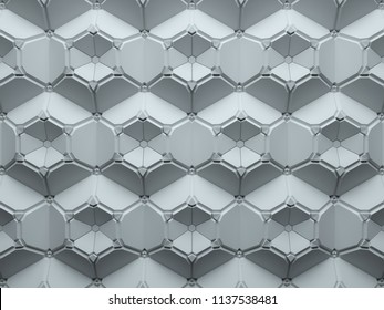 3d Render Abstract Background Made Repeatable Stock Illustration 1137538481