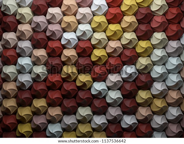 3d Render Abstract Background Made Repeatable Stock Illustration 1137536642