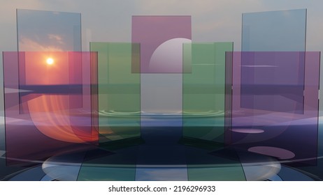 4,587 Colorful Translucent Glass Blocks Images, Stock Photos & Vectors ...