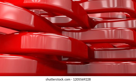 3d Render Abstract Red Background Stock Illustration 1205569228 ...