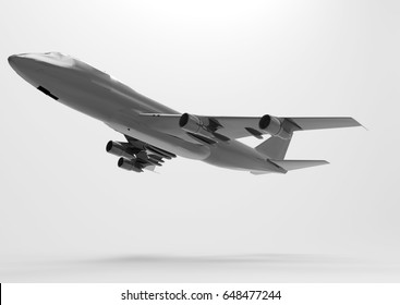 3d Render Air Plane Isolate Stock Illustration 648477244 | Shutterstock
