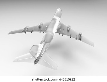 Modern Fighter Jet 3d Rendering Isolated: ilustrações stock 1549105439 ...