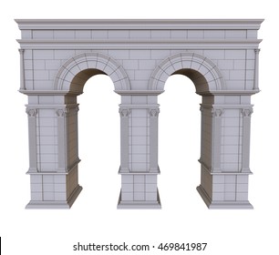 Classic Greek Arc Stock Illustration 123502006 | Shutterstock