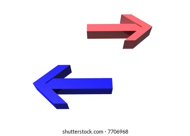 3d Render Arrows Stock Illustration 7706968 | Shutterstock