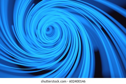 3d Render Background Blue Helix Neon Stock Illustration 602400146 ...