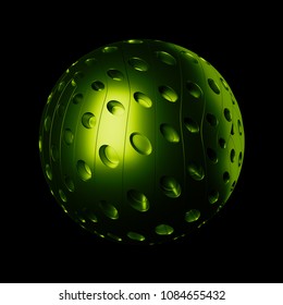 Colorful Glossy Sphere Slime Bubbles Inside Stock Vector (Royalty Free ...