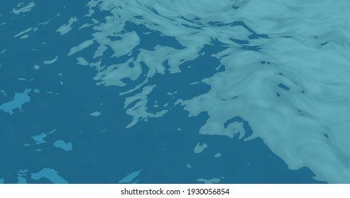 3d Render Background Stylized Water Waves Stock Illustration 1930056854 ...