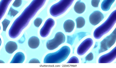 3d Render Bacteria Virus 3d Render Stock Illustration 2204579869 ...