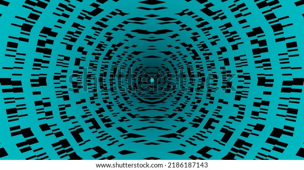 3d Render Barcode Black Brick Voronoi: ภาพประกอบสต็อก 2186187143 ...