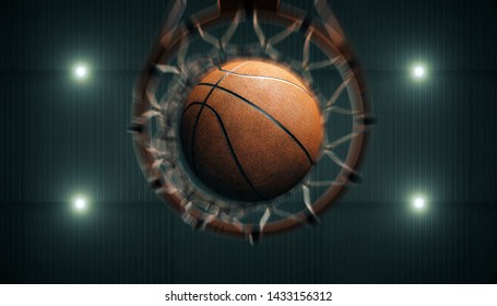 Basketball hoop passing through Images, Stock Photos & Vectors ...