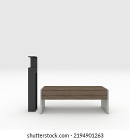 3d Render Bench Park Stock Illustration 2194901263 | Shutterstock