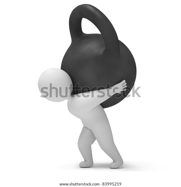 3d Render Bodybuilding Dumbbells Stock Illustration 83995219 | Shutterstock