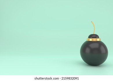 3d Render Bomb Icon 3d Rendering Stock Illustration 2159832091 ...