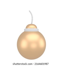 3d Render Bomb Icon 3d Rendering Stock Illustration 2164601987 ...