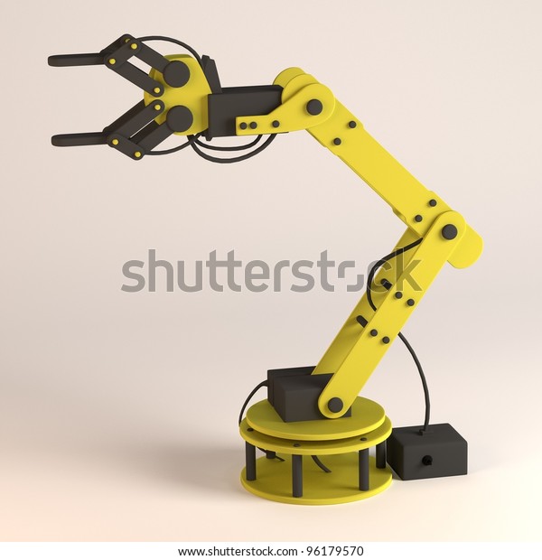 3d Render Bot Arm Stock Illustration 96179570 | Shutterstock