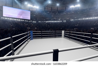 3d Render Boxing Ring Boxing Arena 스톡 일러스트 1633862209 | Shutterstock