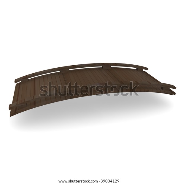 3d Render Bridge Architecture Element Stock Illustration 39004129 ...