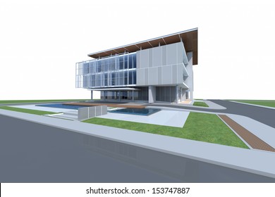 3d Render Building Stock Illustration 153747887 | Shutterstock