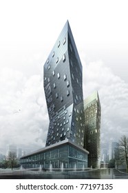 3d Render Building Stock Illustration 77197135 | Shutterstock