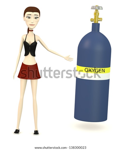 3d Render Cartoon Character Gas Can Stock Illustration 138300023 ...