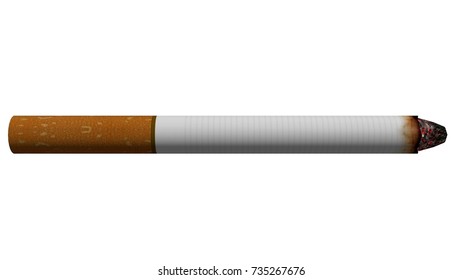 3d Render Cigarette Stock Illustration 735267676 | Shutterstock