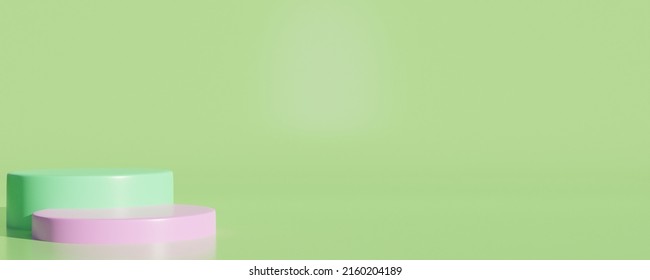 3d Render Circular Platform Placing Product Stock Illustration ...