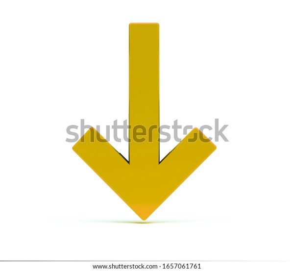 3d Render Color Arrows Shadow Stock Illustration 1657061761 | Shutterstock