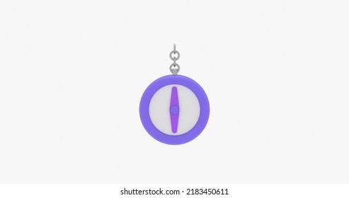 3d Render Compass Front View Stock Illustration 2183450611 | Shutterstock
