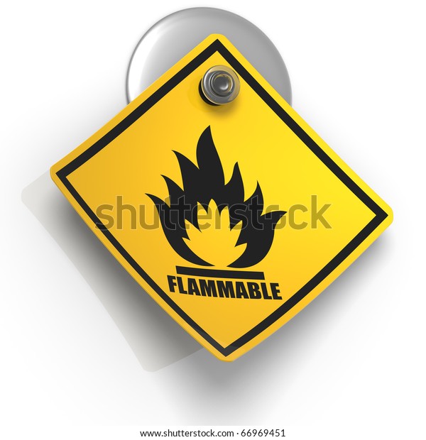 3d Render Concept Illustration Sticky Warning Stock Illustration ...