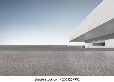 3d Render Concrete Block Building Shape Stock Illustration 2063259902 ...