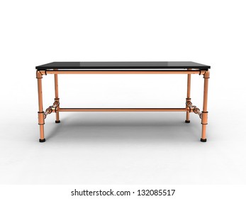 3d Render Cool Office Table Stock Illustration 132085517 | Shutterstock